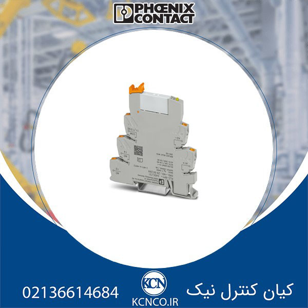 رله پی ال سی تک کنتاکت 24VDC فونیکس کنتاکت به همراه پایه کد 2900299 ...